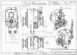 Reversing Gearbox for Inprop Shaft installations – Nova Racing