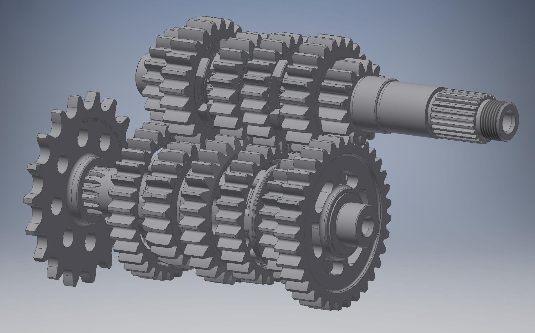 KTM 790/890 Close Ratio Gearbox – Nova Racing